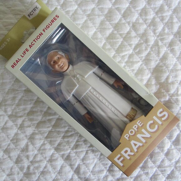 fctry | Toys | Nib Fctry Real Life Action Figure Pope Frances | Poshmark